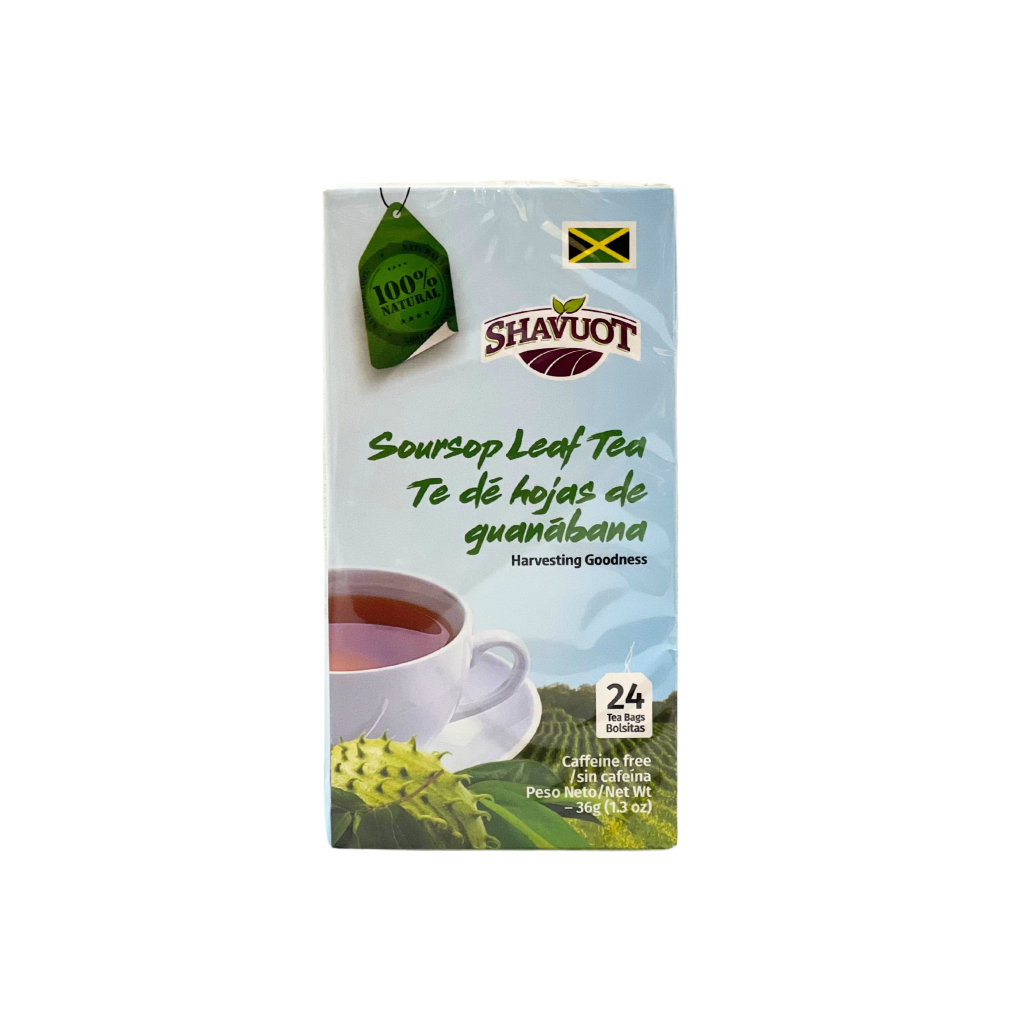 Shavout Soursop Leaf Tea 24 Tea Bags | reggaemarket